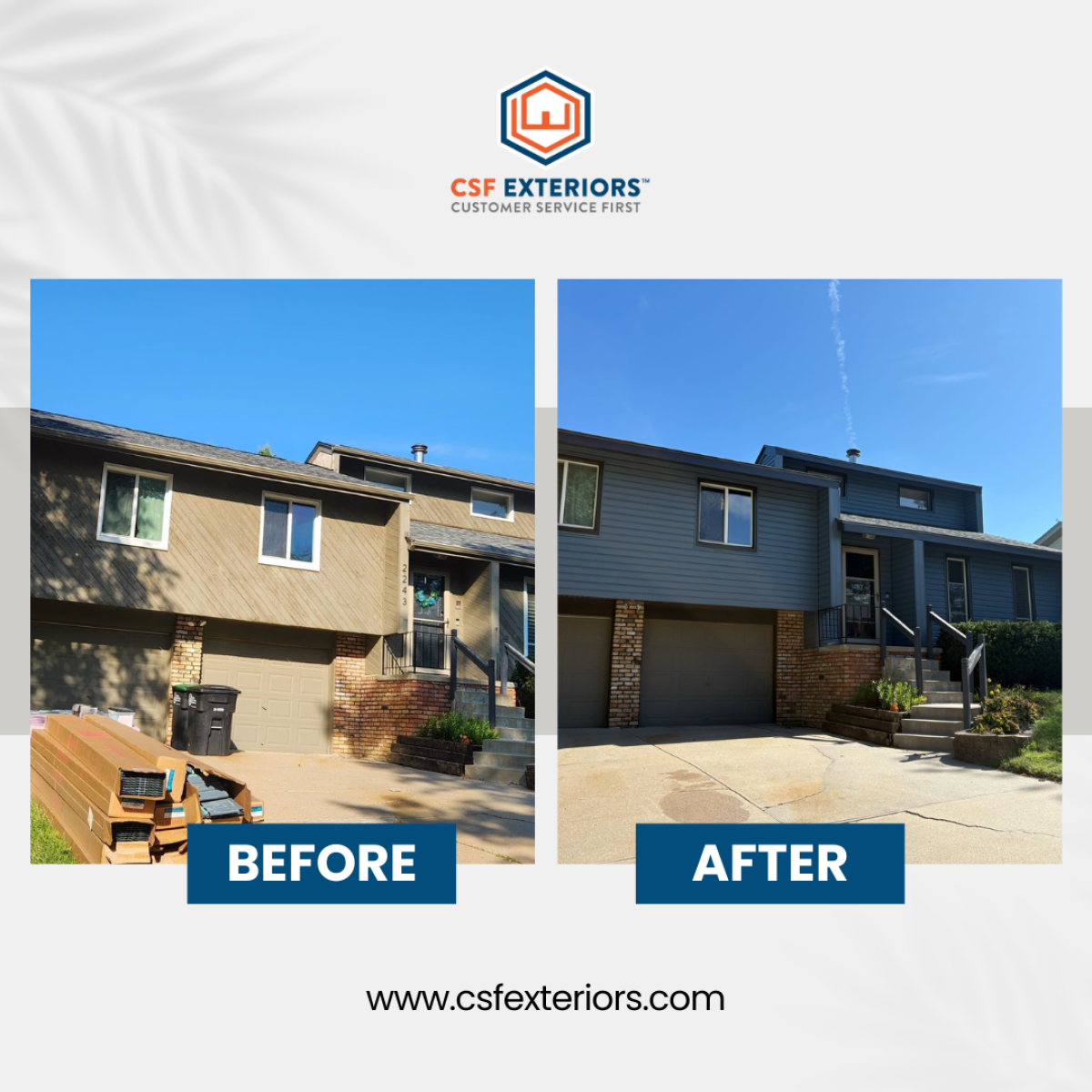 CSF Exteriors Omaha, NE, 68105 | Networx