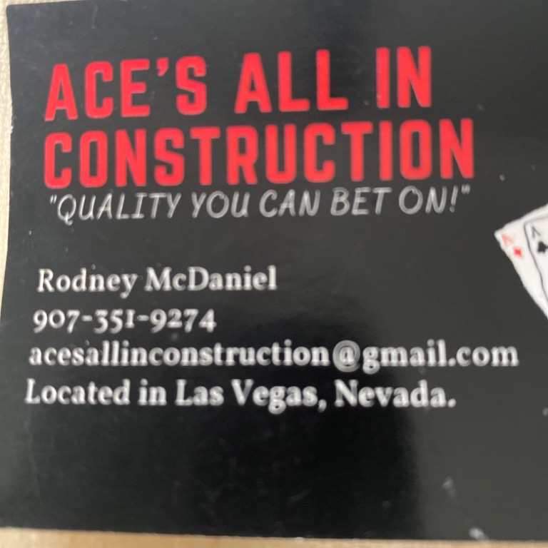 Aces All In Construction North Las Vegas, NV, 89032 | Networx