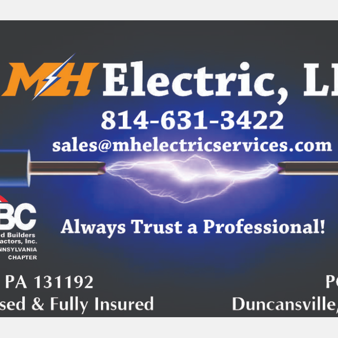 MH Electric LLC Duncansville, PA, 16635 | Networx