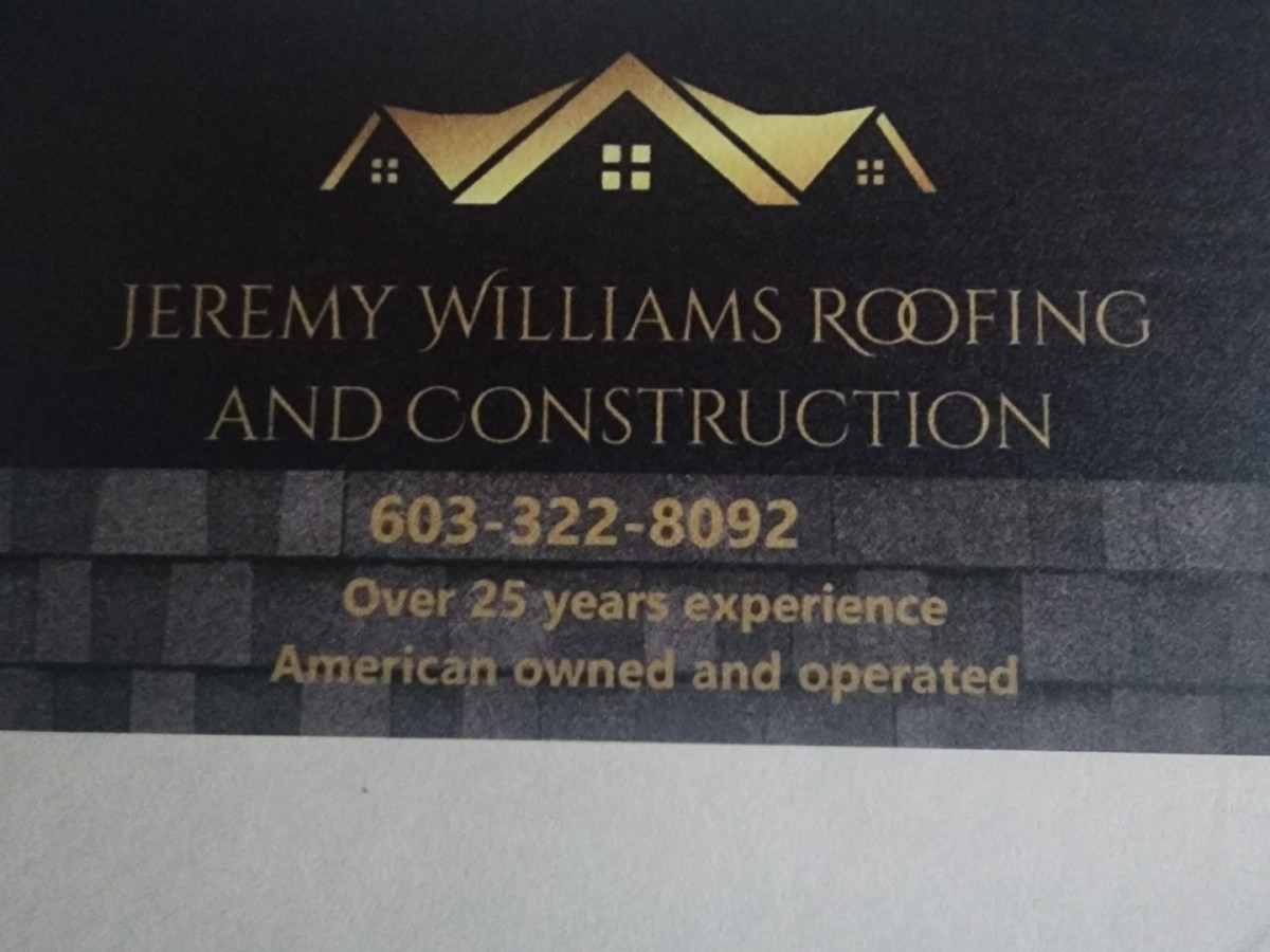 Jeremy Williams Roofing and Co Newport, NH, 03773 | Networx