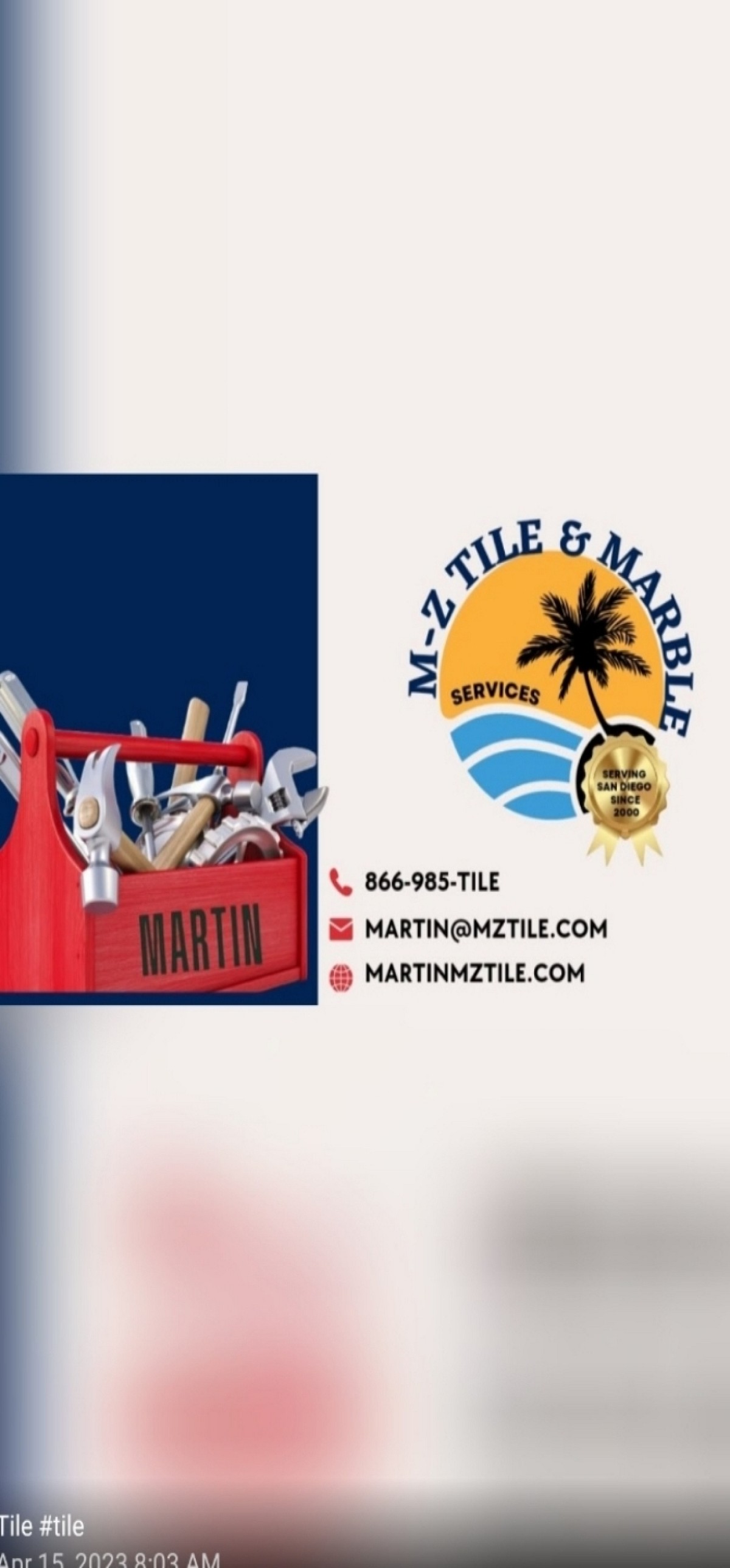 MZ Tile & Marble Services San Diego, CA, 92176 | Networx