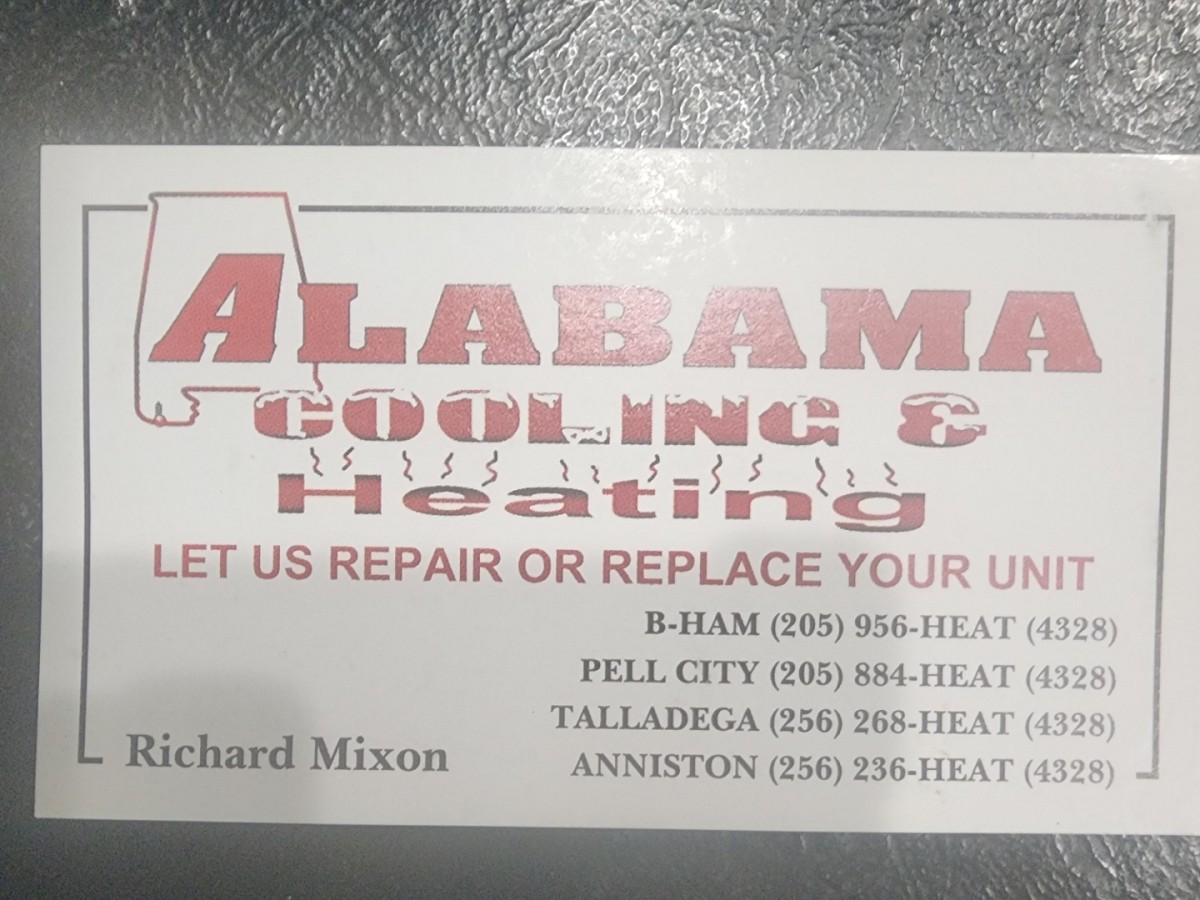 Alabama Cooling & Heating Talladega, AL, 35160 | Networx