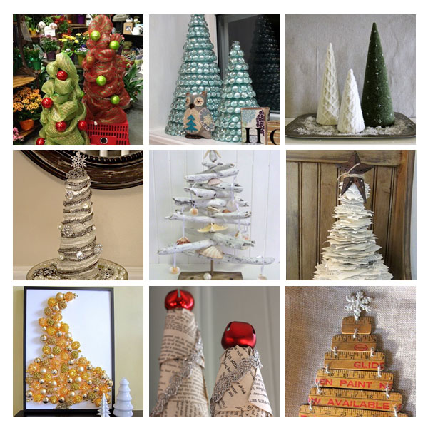 How Do You Make DIY Christmas Trees from Recycled Materials? | Networx